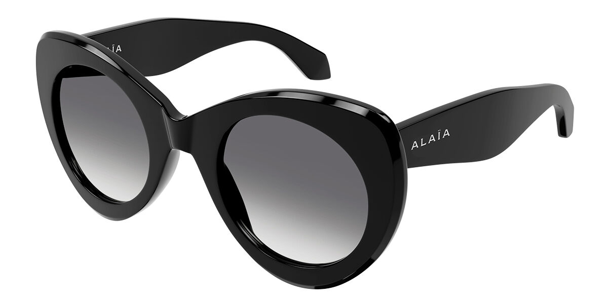 Azzedine Alaia AA0064S 002 Cat Eye Black Sunglasses | SmartBuyGlasses UK
