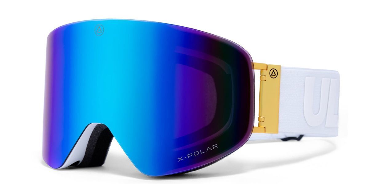 ULLER Freeride Steel Polarized UL-V02-24M01C01 Goggle White/Gold ...